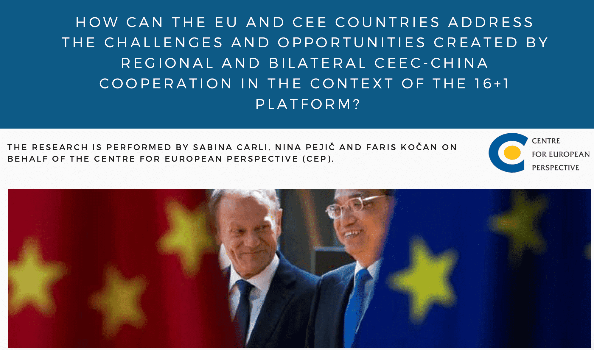 4 scenarios for the future of CEEC-China relations developed in the ...