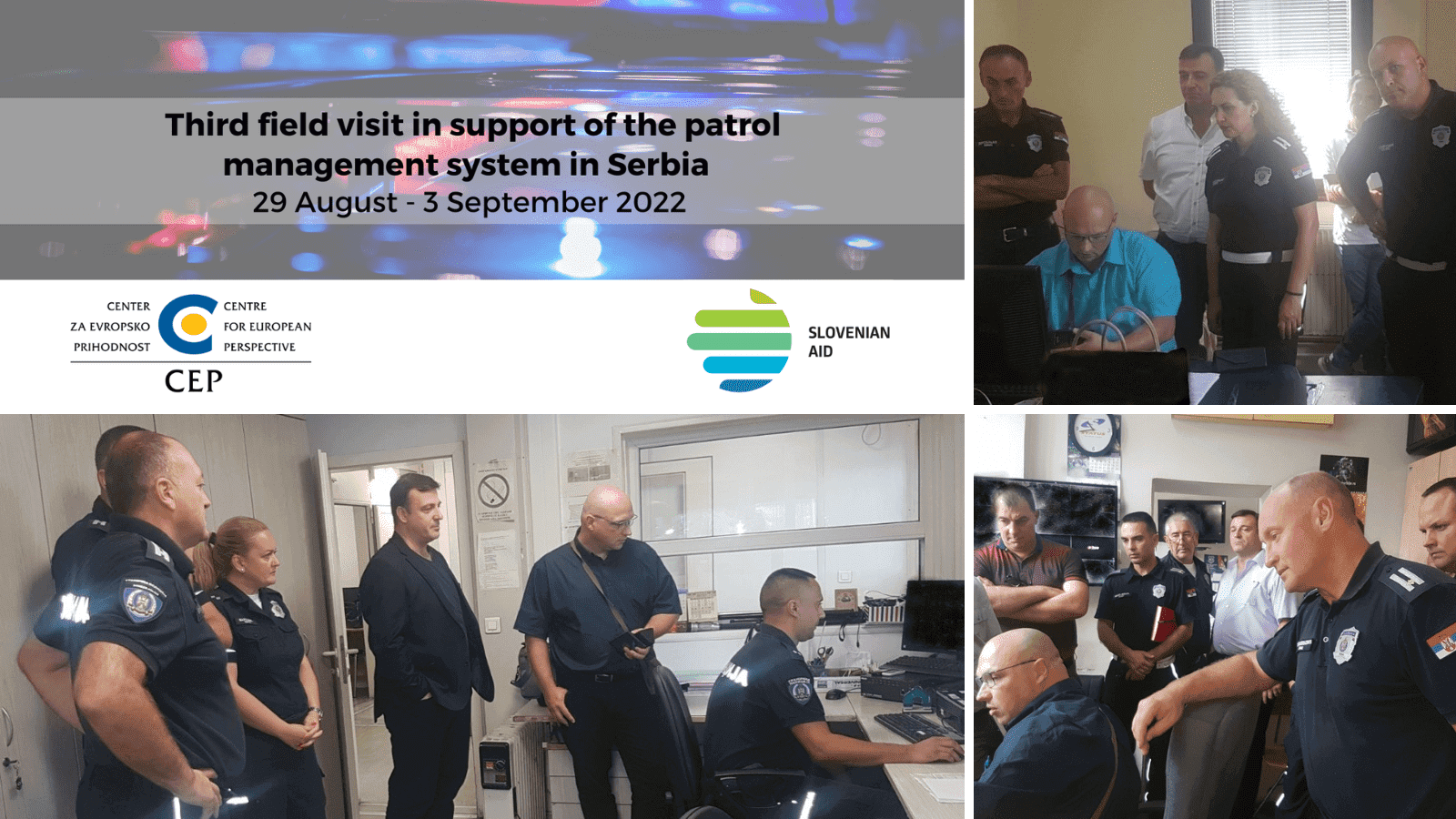 Another field visit in support of the patrol management system in ...