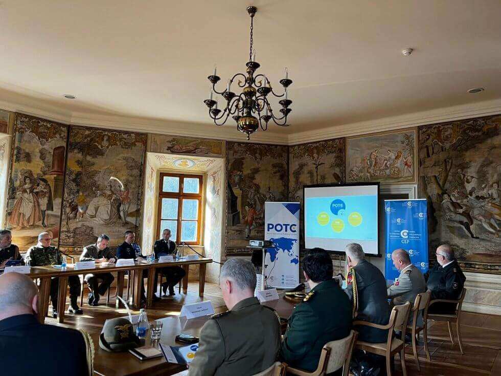 Military attachés visit Jable Castle: »POTC is linking us together for ...