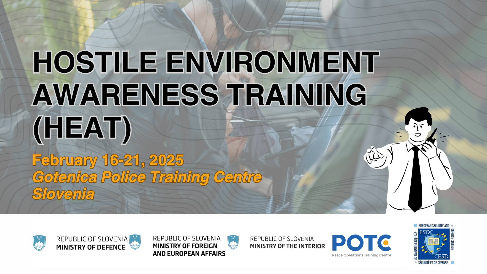 NEW: Hostile Environment Awareness Training 2025 (Register)
